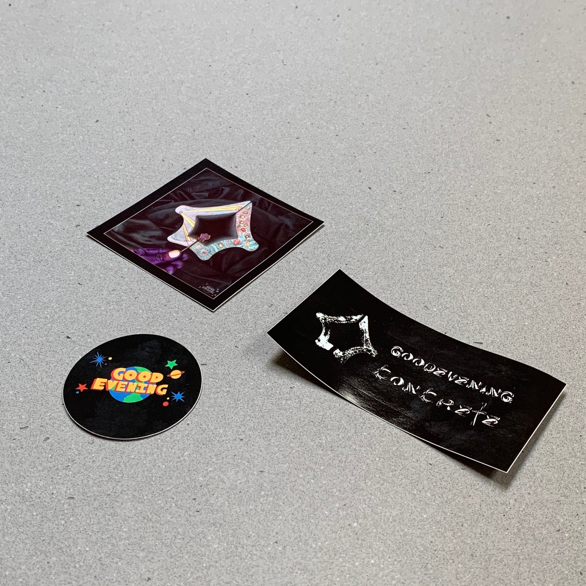 "Transition Stickers" 08/20/2020 – GOODEVENINGCONCRETE